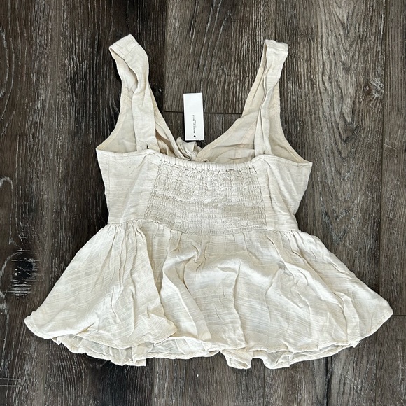 American Eagle Outfitters Tops New American Eagle Laceup Boho Scoop